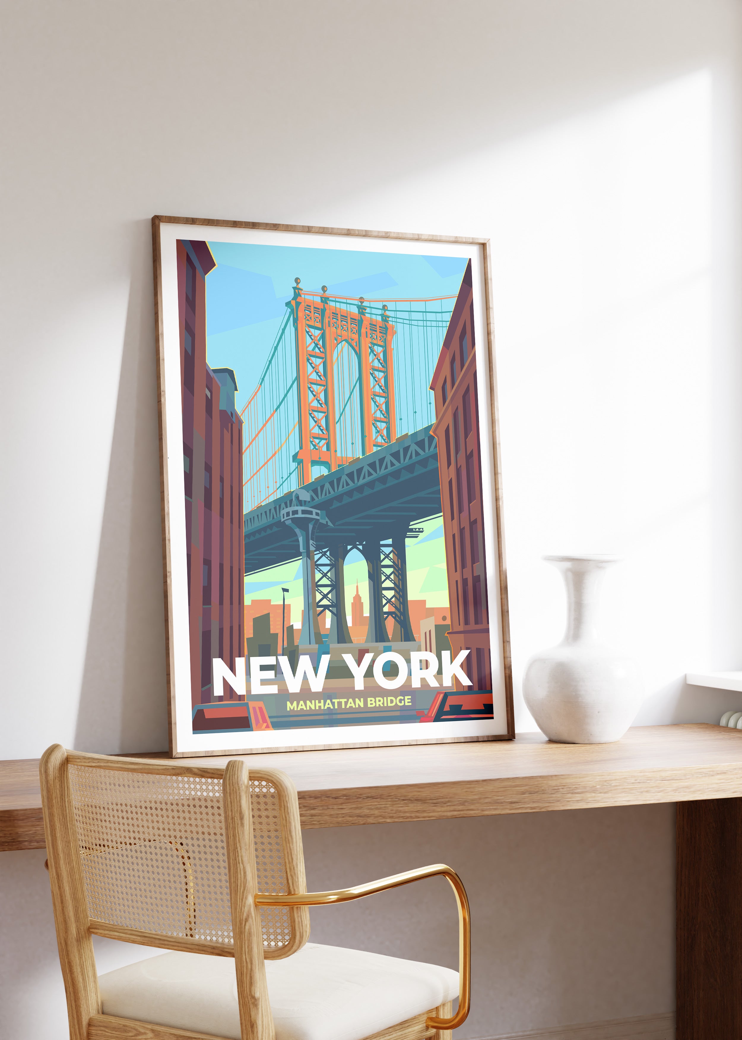 Manhattan Bridge – NJ Poster Co
