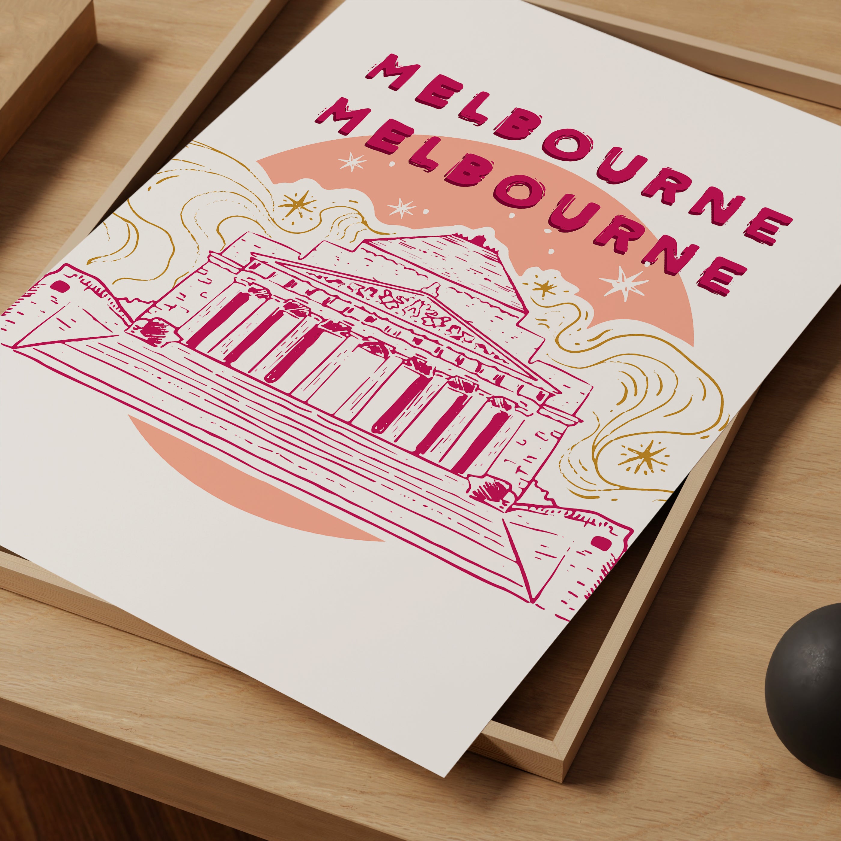 Melbourne – NJ Poster Co